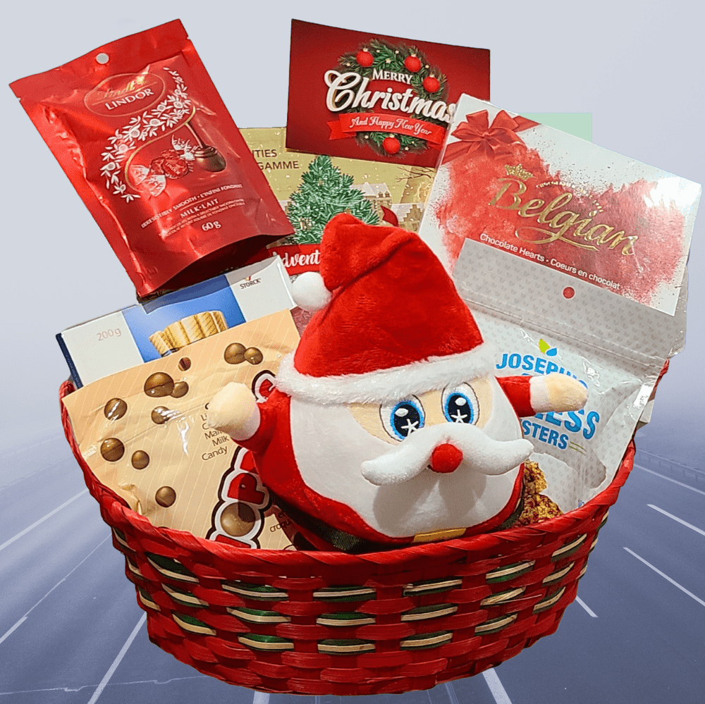 Christmas Santa Holiday Collection Basket– MakeMyGift